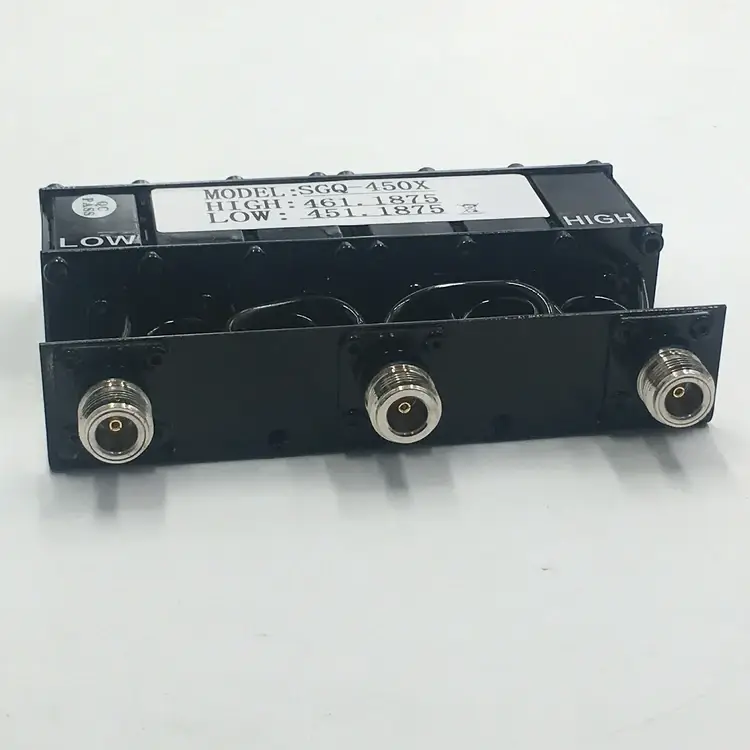 400-520mhz Adjustable Uhf Duplexer Rf Passvie Component Cavity Duplexer ...